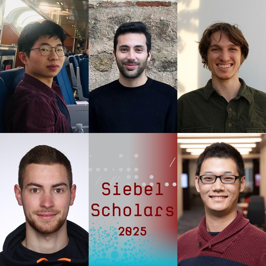 Five UChicago CS students named to Siebel Scholars class of 2025 – Department of Computer Science